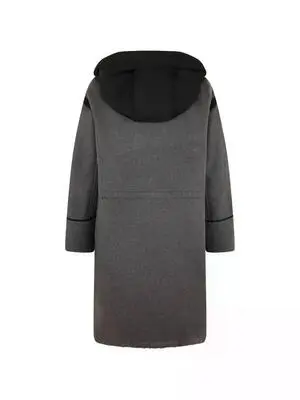 MOORER Hooded Cashmere Coat