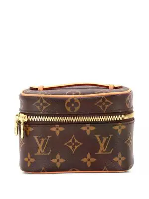 LOUIS VUITTON Nice Vanity Case Monogram Canvas Nano Pouch - Brown