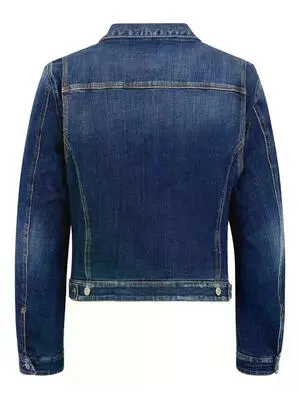 Dsquared2 Distressed-effect Jacket - Blue
