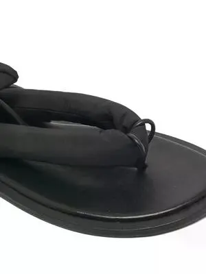 GANNI Ankle-tie Thong Sandals