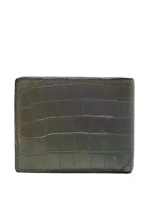Montblanc Croco-embossed Bifold Wallet
