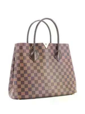 LOUIS VUITTON Kensington Handbag Damier Tote - Brown