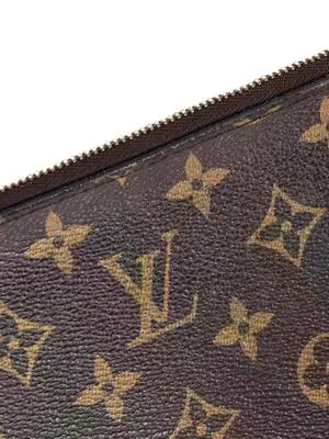 LOUIS VUITTON Neverfull Pochette Monogram Canvas Large Pouch