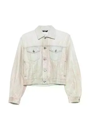 HAIKURE Buttoned Cropped Jacket