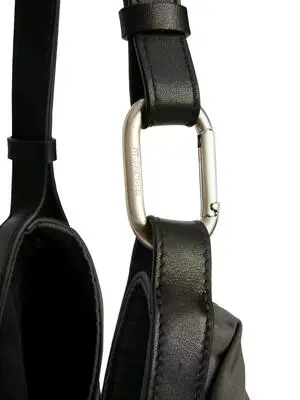 JIL SANDER Leather Strap Soft Rolled Bag - Grey