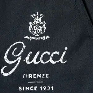 Gucci Cotton Twill Pants With Firenze Since 1921' Print