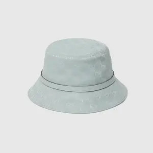 Gucci Gg Canvas Bucket Hat - Grey