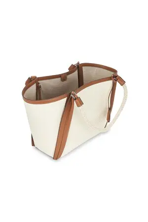 Ralph Lauren Rl 888 Tote Bag - Lux Cream & Rl Gold