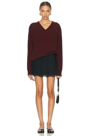 MAISON MARGIELA V-neck Virgin Wool Sweater