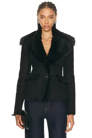 Magda Butrym Shearling Jacket