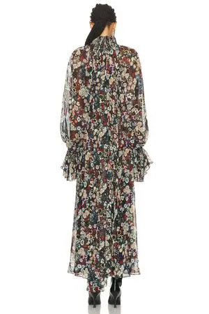 Khaite Edgar Dress - Black Multi