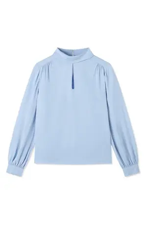 LK BENNETT Sally Cowl Neck Top