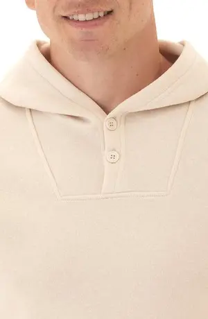 THREADS 4 THOUGHT Kieran Fleece Pullover Hoodie - Tapioca