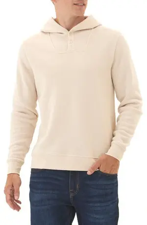 THREADS 4 THOUGHT Kieran Fleece Pullover Hoodie - Tapioca
