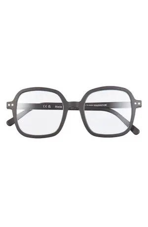 IZIPIZI 47mm Square Reading Glasses Black