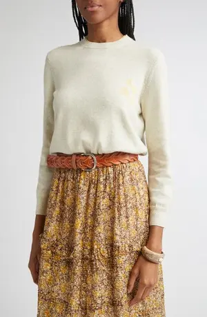 Isabel Marant Lanta Cotton & Wool Sweater