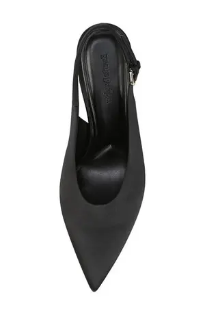 FAVORITE DAUGHTER Remy Pointed Toe Slingback Sandal - Black