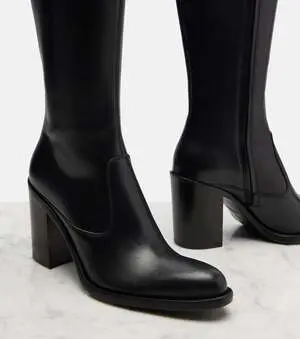 Chloé Phoenix 90 Leather Knee-high Boots