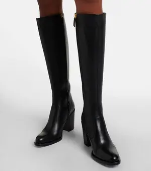 Chloé Leather Knee-high Boots