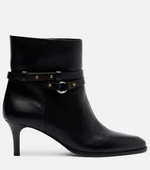 Isabel Marant Meyli 55 Leather Ankle Boots