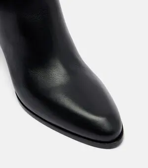 Isabel Marant Étoile Meyli 55 Leather Ankle Boots - Black