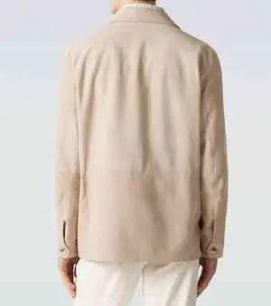Canali Suede Field Jacket