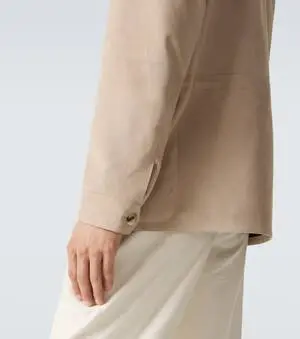 Canali Suede Field Jacket
