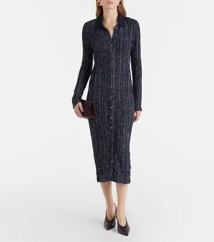 Veronica Beard Barrett Midi Shirt Dress