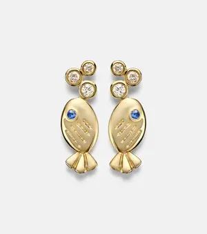 Yvonne Leon Round Earrings