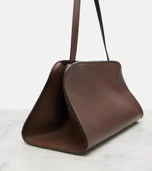 THE ROW Peggy Leather Shoulder Bag