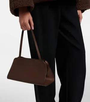 THE ROW Peggy Leather Shoulder Bag