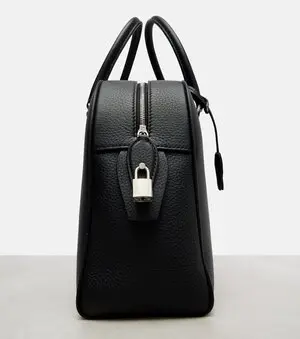THE ROW India 12 Leather Top-handle Bag - Black
