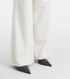 Veronica Beard Kasey Wide-leg Jeans