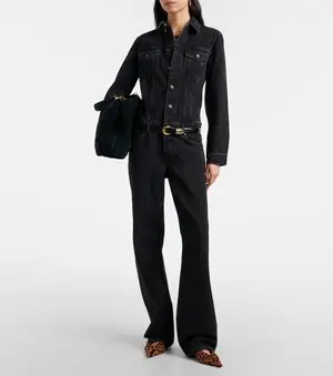 AGOLDE Esther Denim Jumpsuit - Black