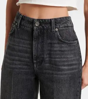 Dolce & Gabbana High-rise Flared Jeans - Black
