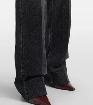 Dolce & Gabbana High-rise Flared Jeans - Black