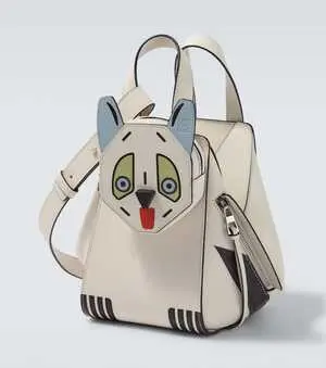 Loewe X Louis Wain Hammock Top-handle Bag - White