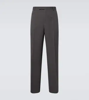 JIL SANDER Wool Wide-leg Pants