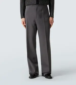 JIL SANDER Wool Wide-leg Pants