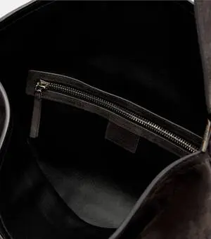 Givenchy Voyou Medium Suede Shoulder Bag