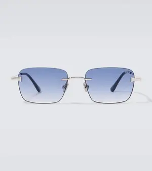 TOM FORD Square Sunglasses - Blue