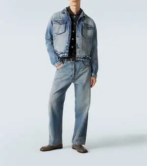 MAISON MARGIELA Cropped Straight Jeans