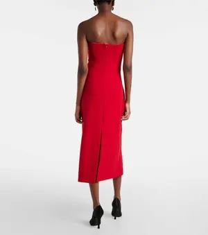 Magda Butrym Wool-blend Bustier Dress