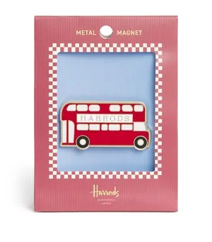 Harrods London Bus Magnet - Red