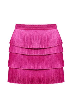 PatBO Lya Fringe Skirt
