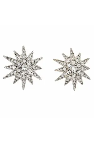 KENNETH JAY LANE Flared Star Clip-On Earrings