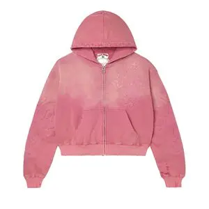 Vale Forever Pink Zip Up Hoodie