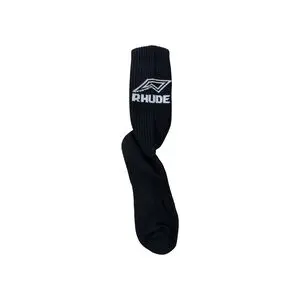Rhude Logo Sock - Black