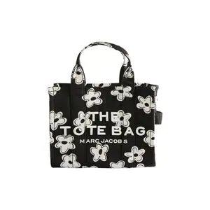 Marc Jacobs The Small Daisy Canvas Tote Bag - Black