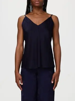 FORTE_FORTE V-neck Spaghetti Strap Camisole - Blue